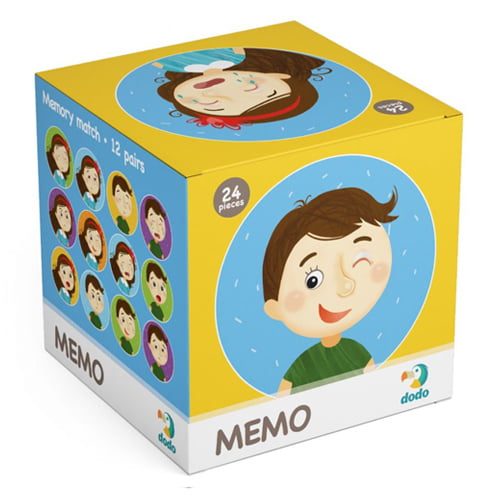 MINI MEMO GAME EMOTIONS - ΠΑΙΧΝΙΔΙ ΜΝΗΜΗΣ ΣΥΝΑΙΣΘΗΜΑΤΑ DO300144 - Egifts